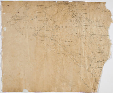 Map of Banagher area - Offaly Archives